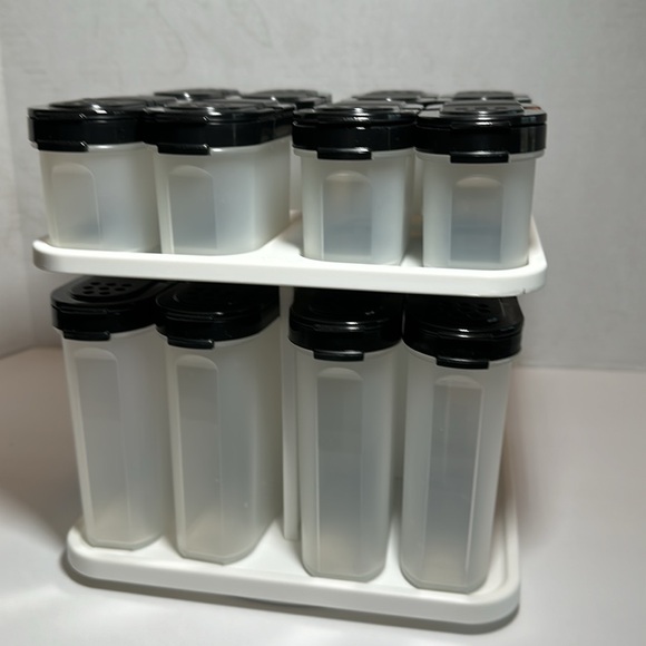 Tupperware | Kitchen | Tupperware Spice Shaker Containerspice Rack ...